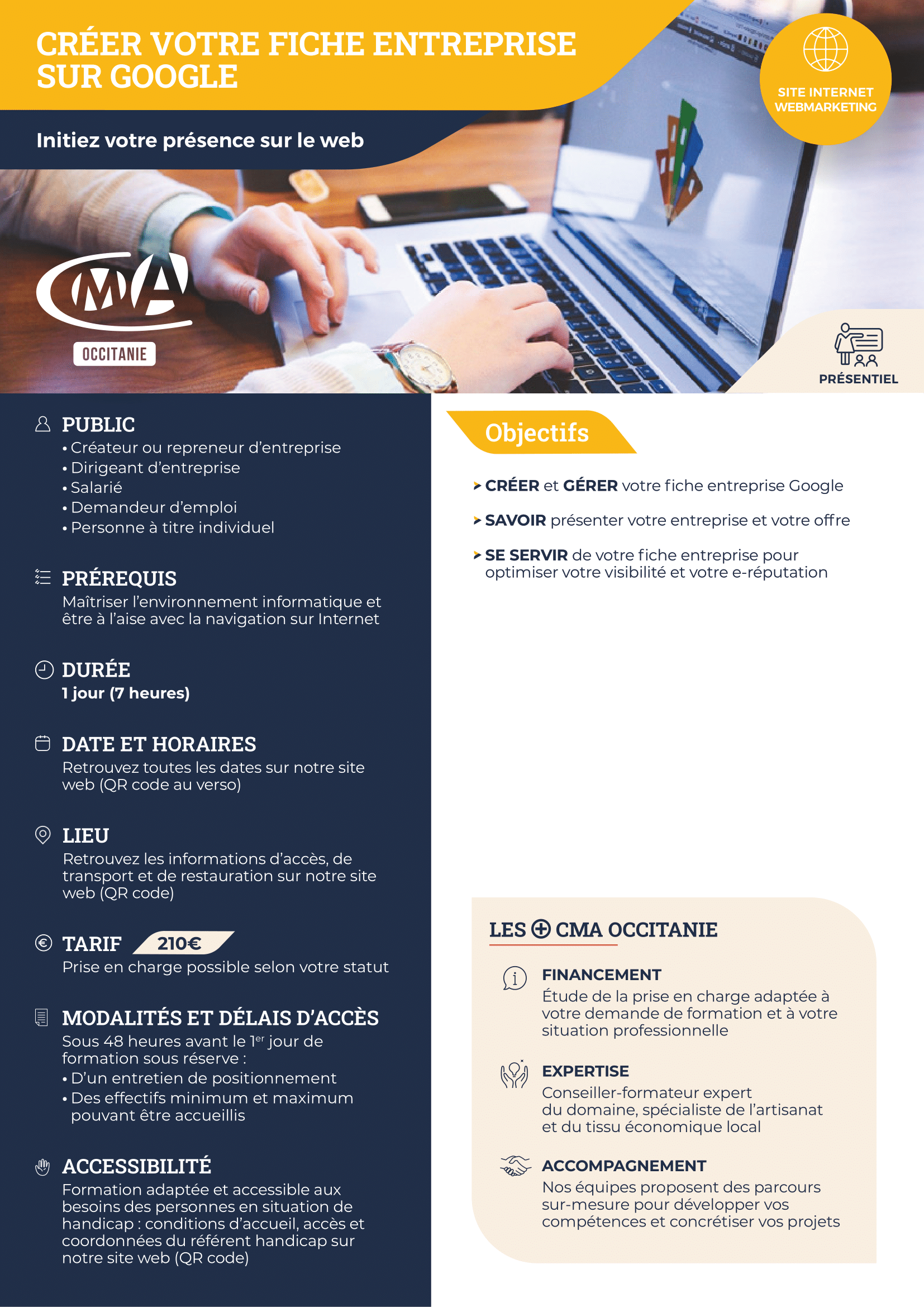 Créer votre fiche entreprise sur GOOGLE - Chambre des Métiers et de l ...